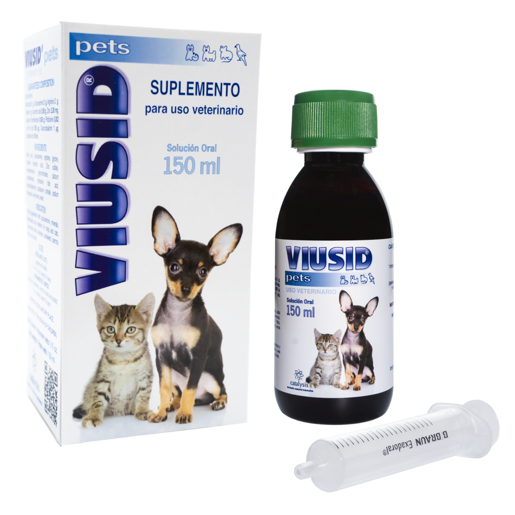 Viusid 150 ml. perro y gato Aminoacidos y Vitaminas 😿🐶 - Shaly.co